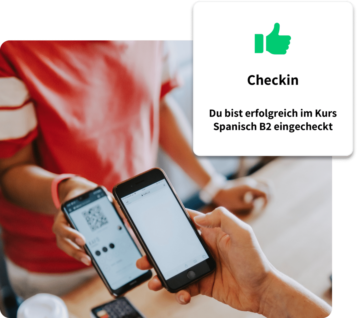 Checkin App - Anwesenheiten per QR-Code oder NFC erfassen