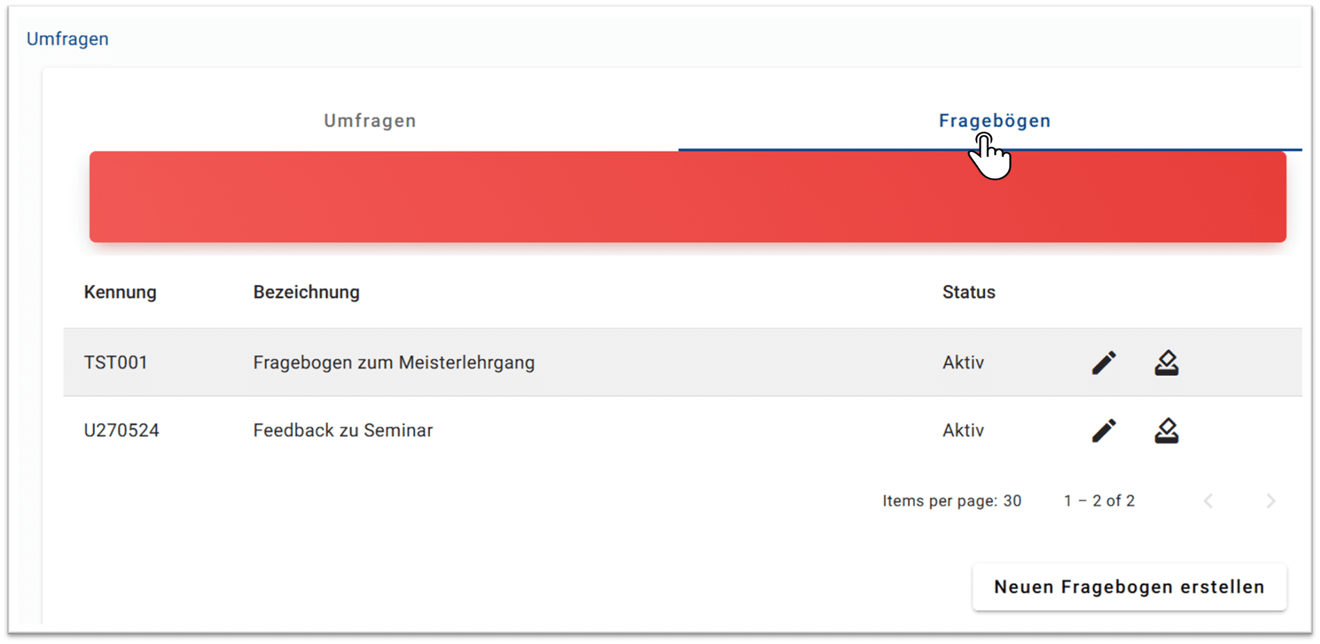 Fragebogen erstellen - DigitalCheckIn